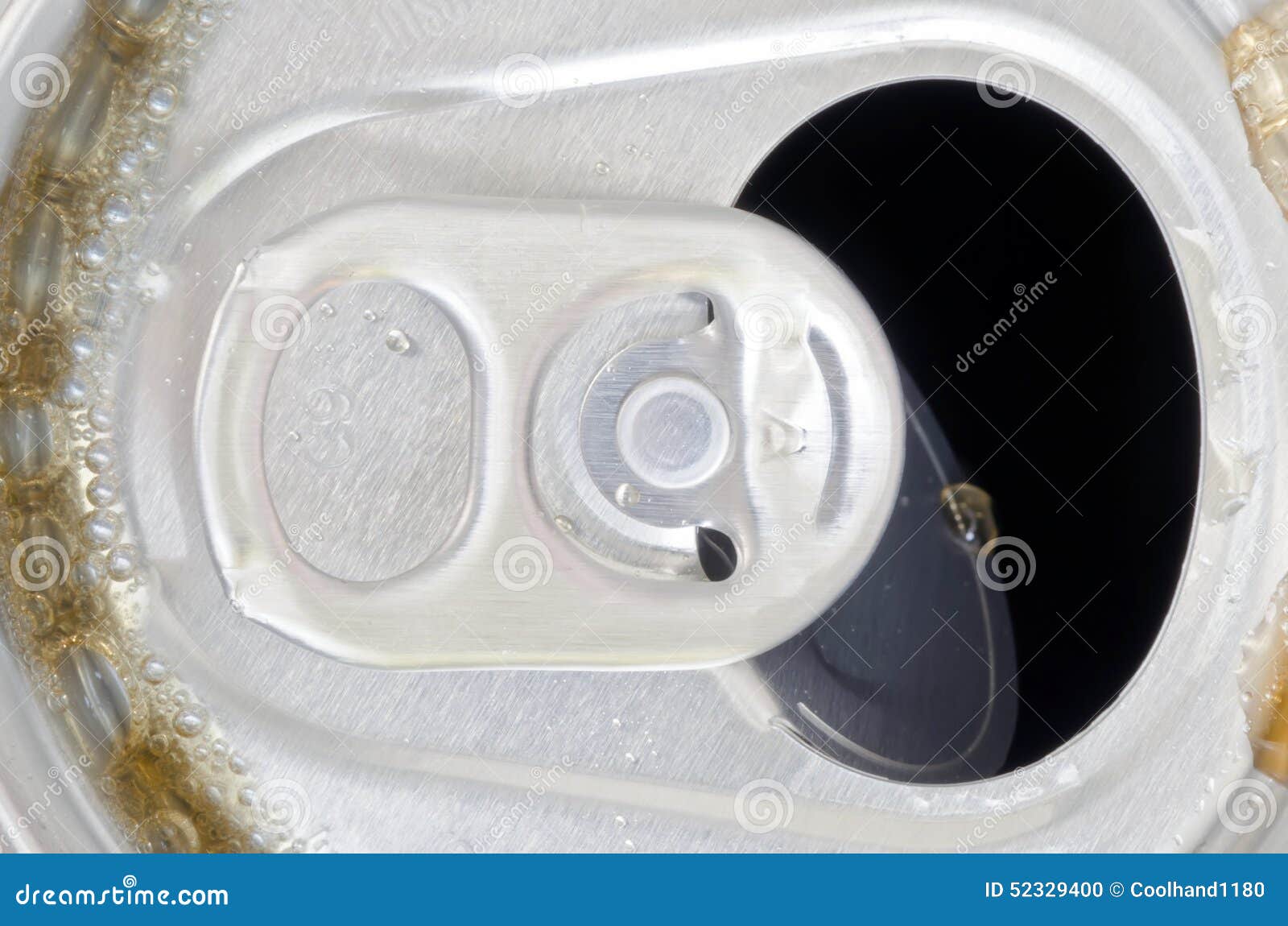 Open can stock photo. Image of refreshment, recyclable - 52329400