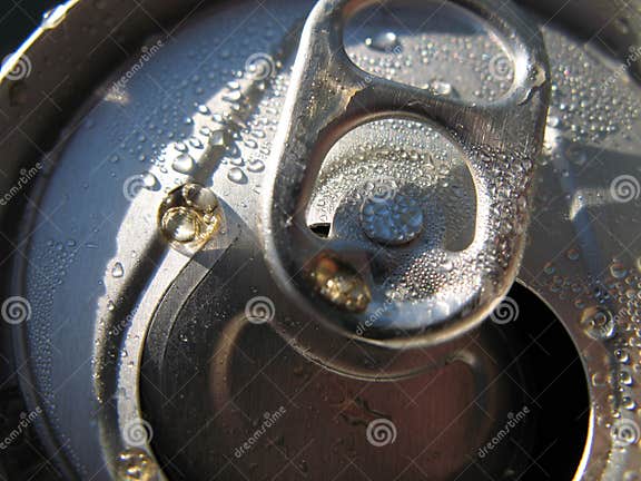 Open Can Closeup stock photo. Image of open, metal, refreshing - 3252352