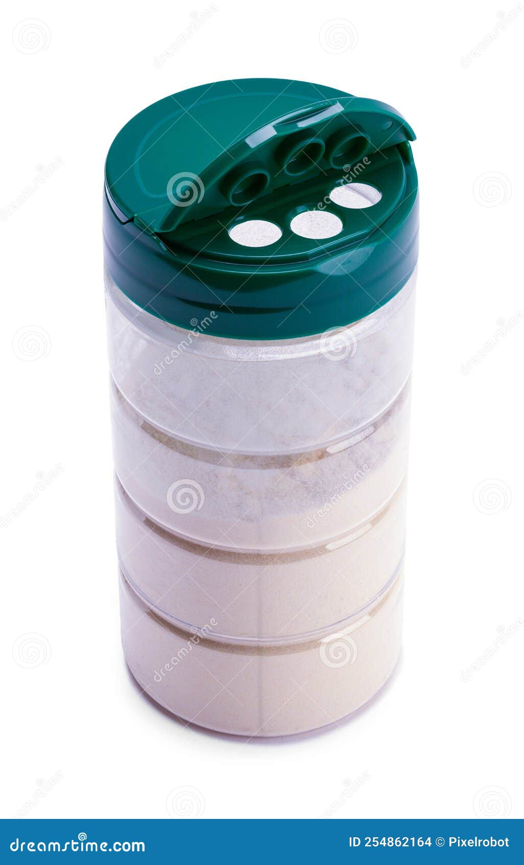 Open Can of Sprinkle Cheese Stock Photo - Image of sprinkle, copy ...