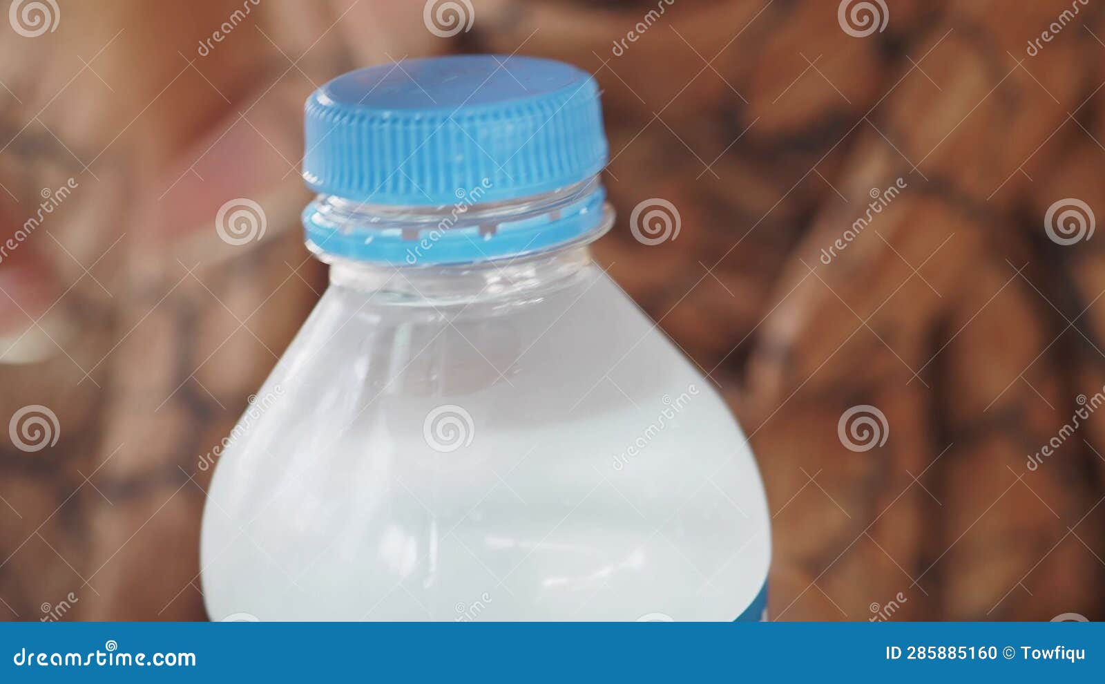 Open a Cap of a Plastic Water Bottle Stock Footage - Video of liter ...
