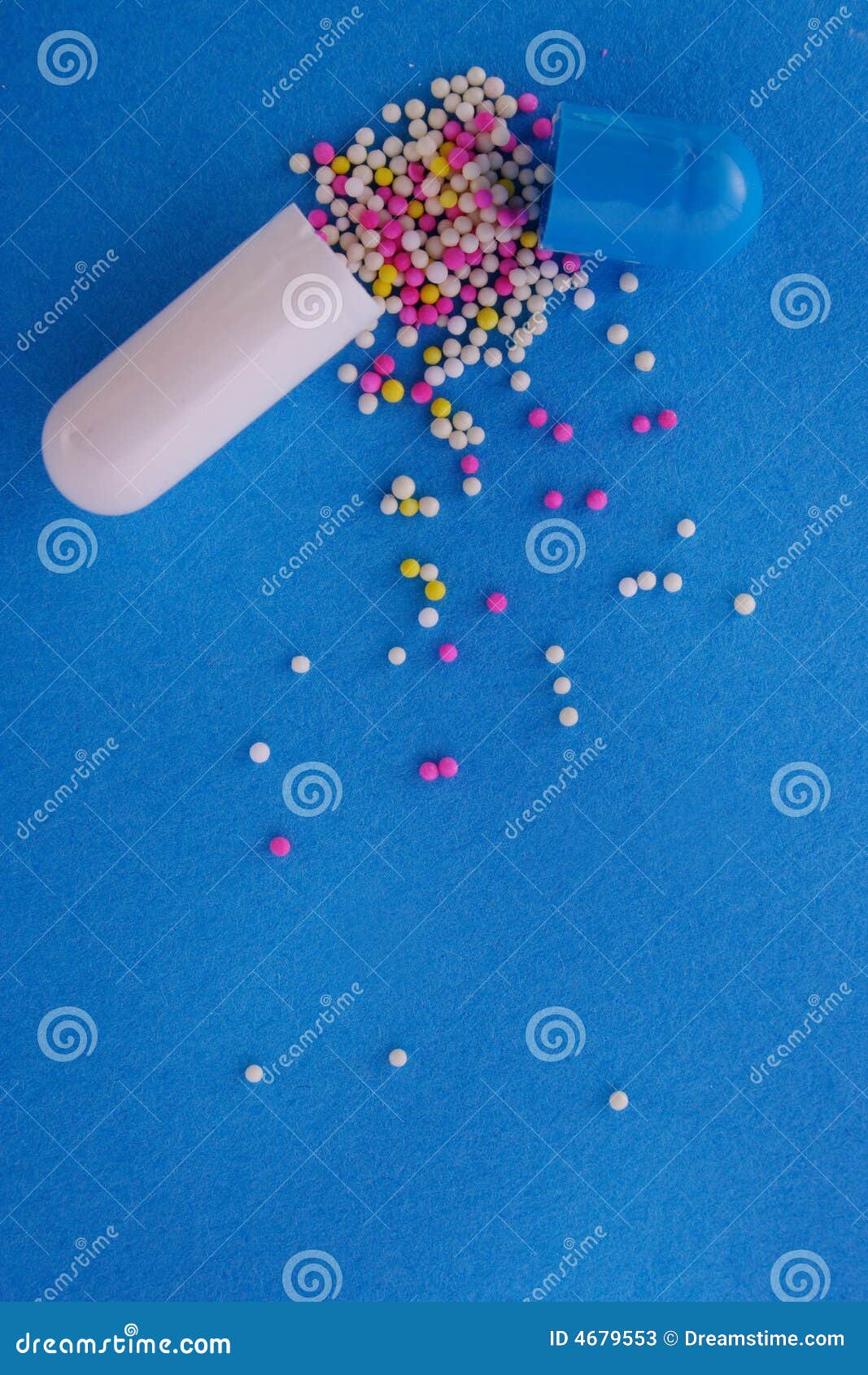 Open capsule stock image. Image of inside, active, purple - 4679553