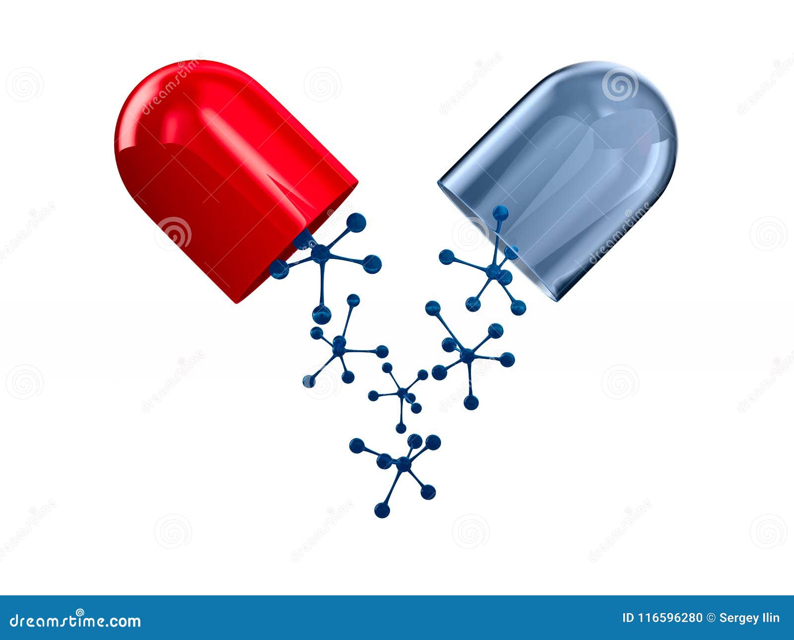 Open Capsule With Zn Zinc Stock Photography | CartoonDealer.com #158939678