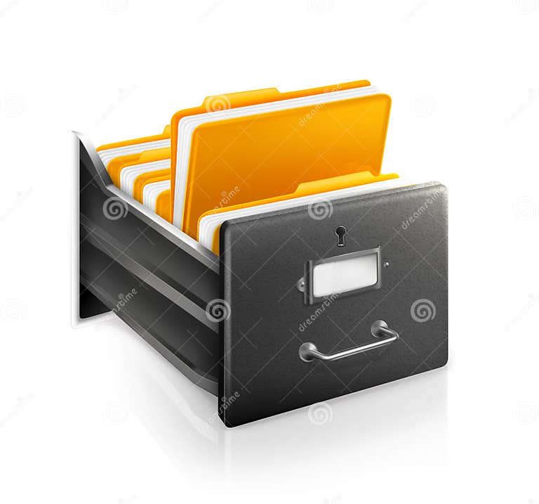 Open Card Catalog stock vector. Illustration of card - 24467097