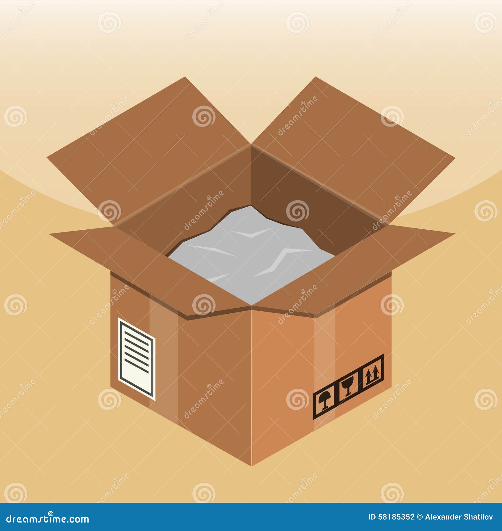 Foam Made Of Soap. Light Blue Foam And Bubbles. Vector Illustration In ...