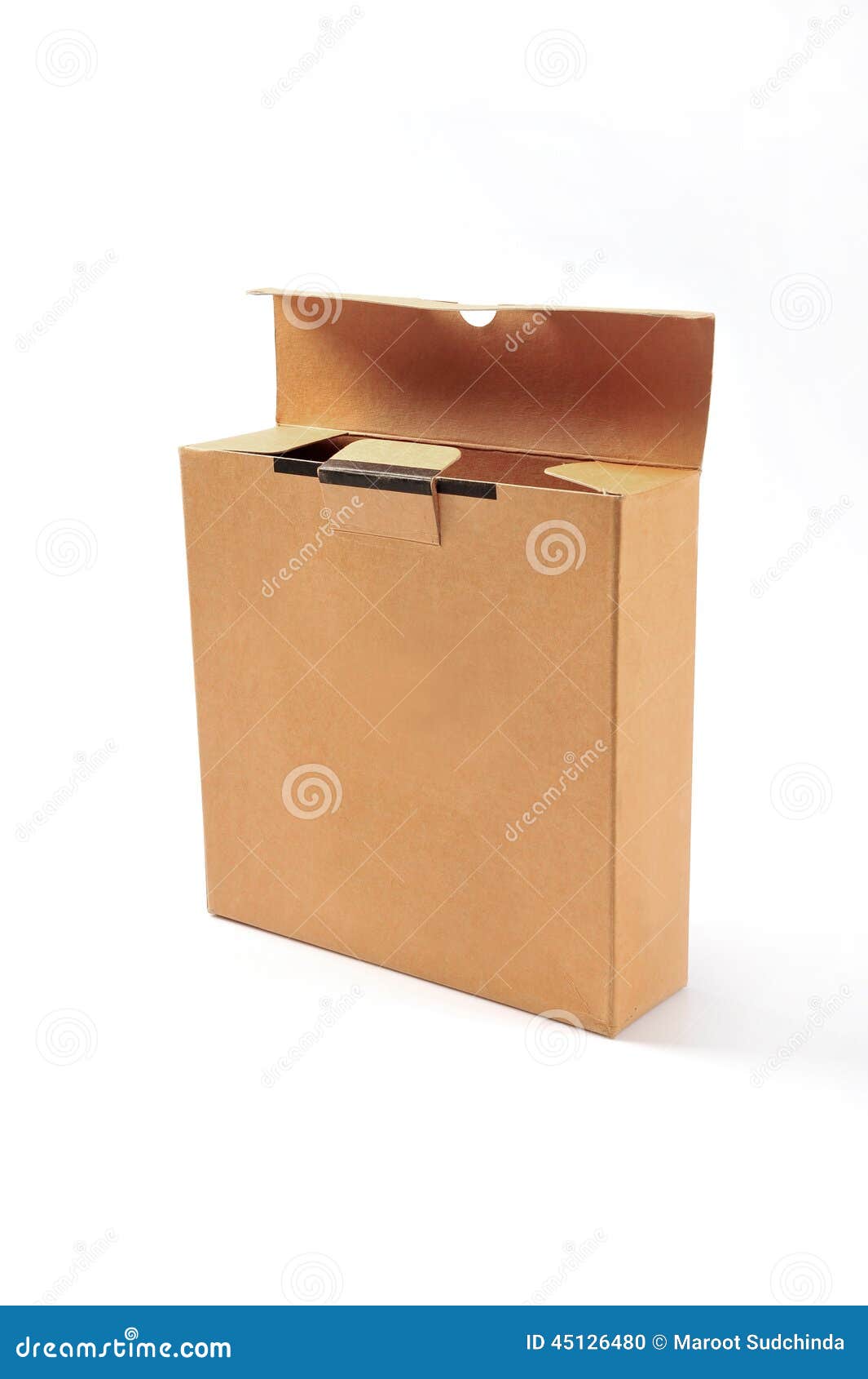 Open cardboard box stock photo. Image of cardboard, shipping - 45126480