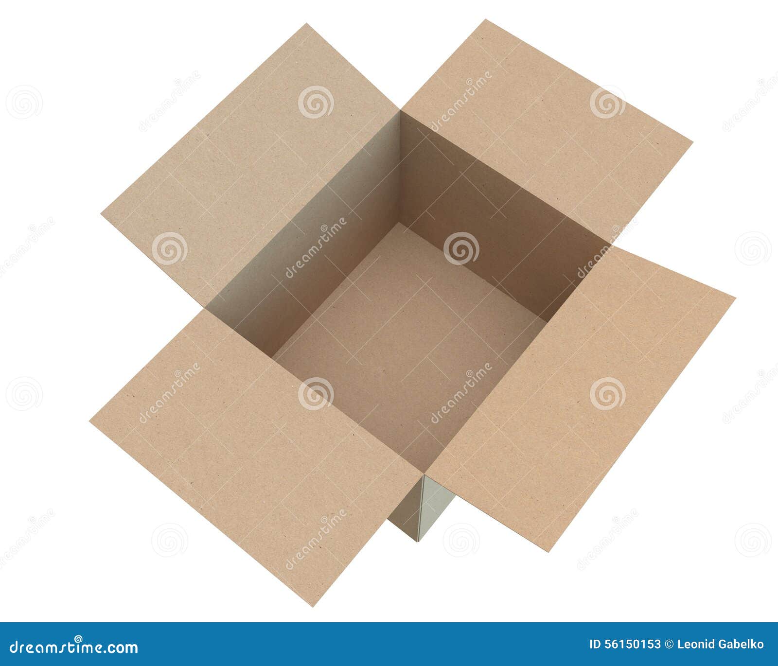 Open Cardboard Box Royalty-Free Stock Photography | CartoonDealer.com ...