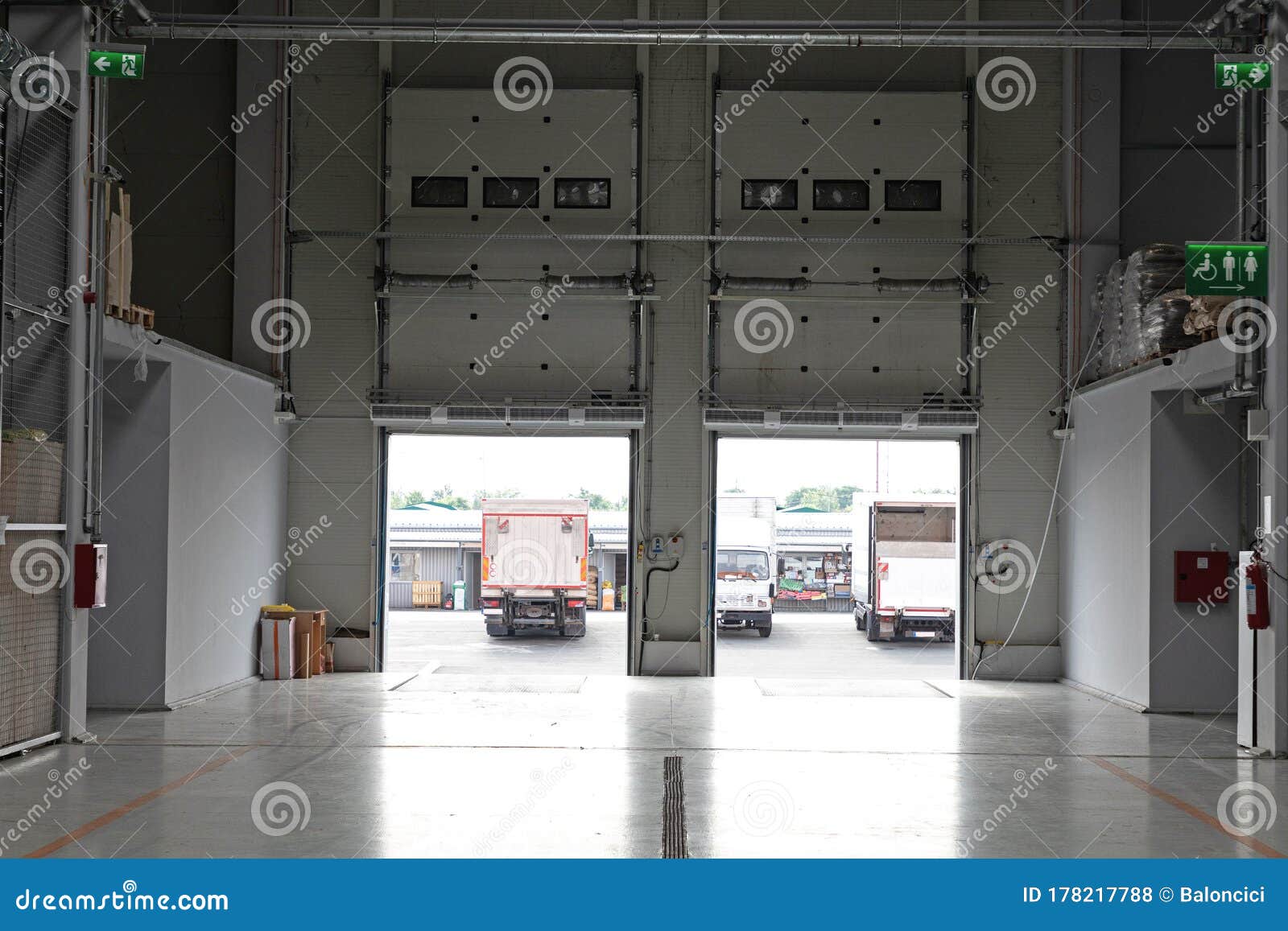 Open Cargo Bay stock photo. Image of access, industrial - 178217788