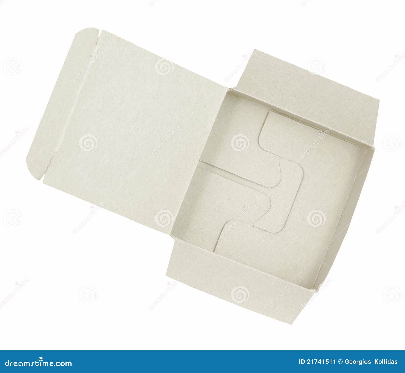 Open Carton Box stock image. Image of white, empty, pack - 21741511