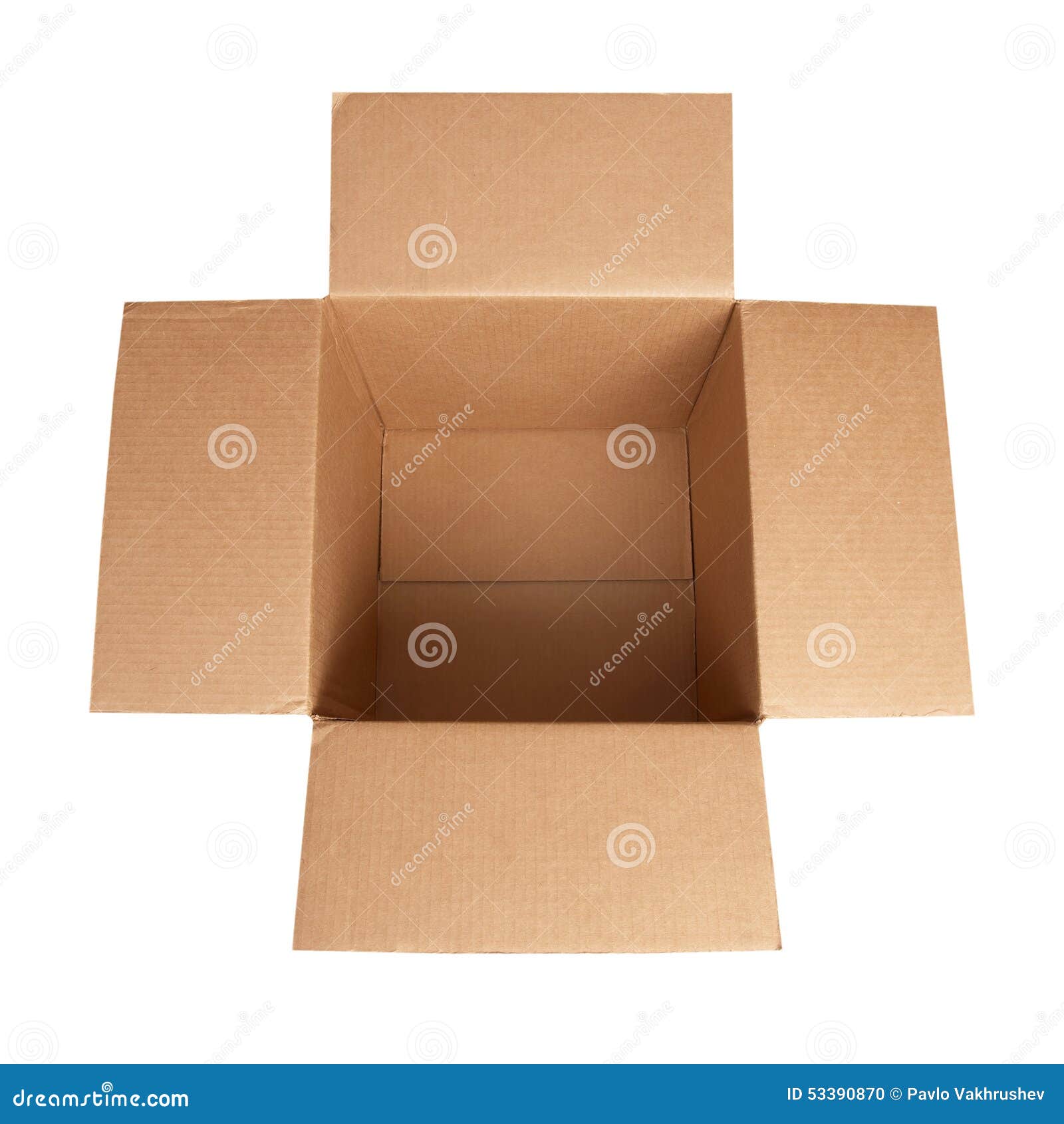 Open carton box stock photo. Image of parcel, paper, packer - 53390870
