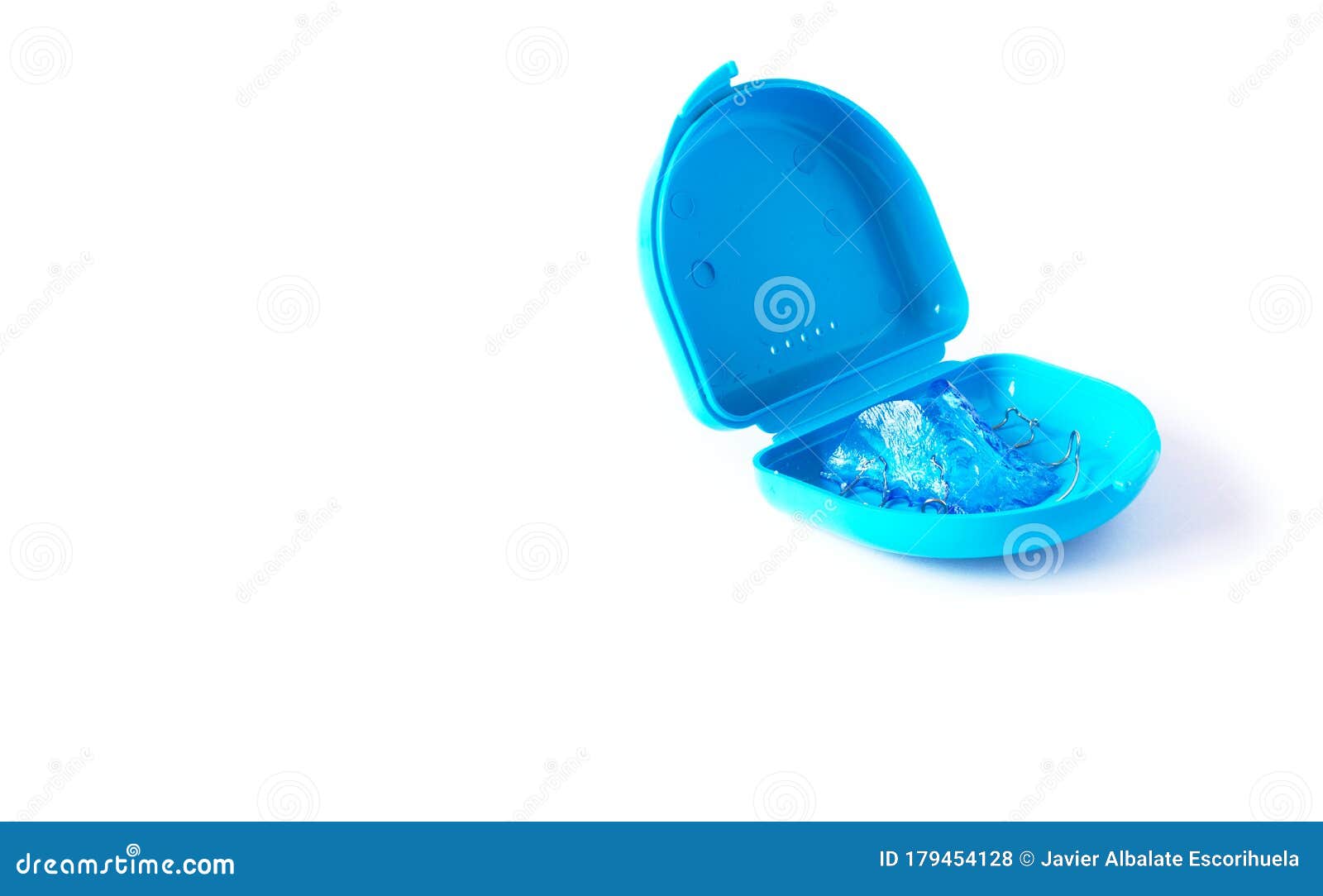 Open Case with Hawley Retainer Inside Stock Photo - Image of protection ...