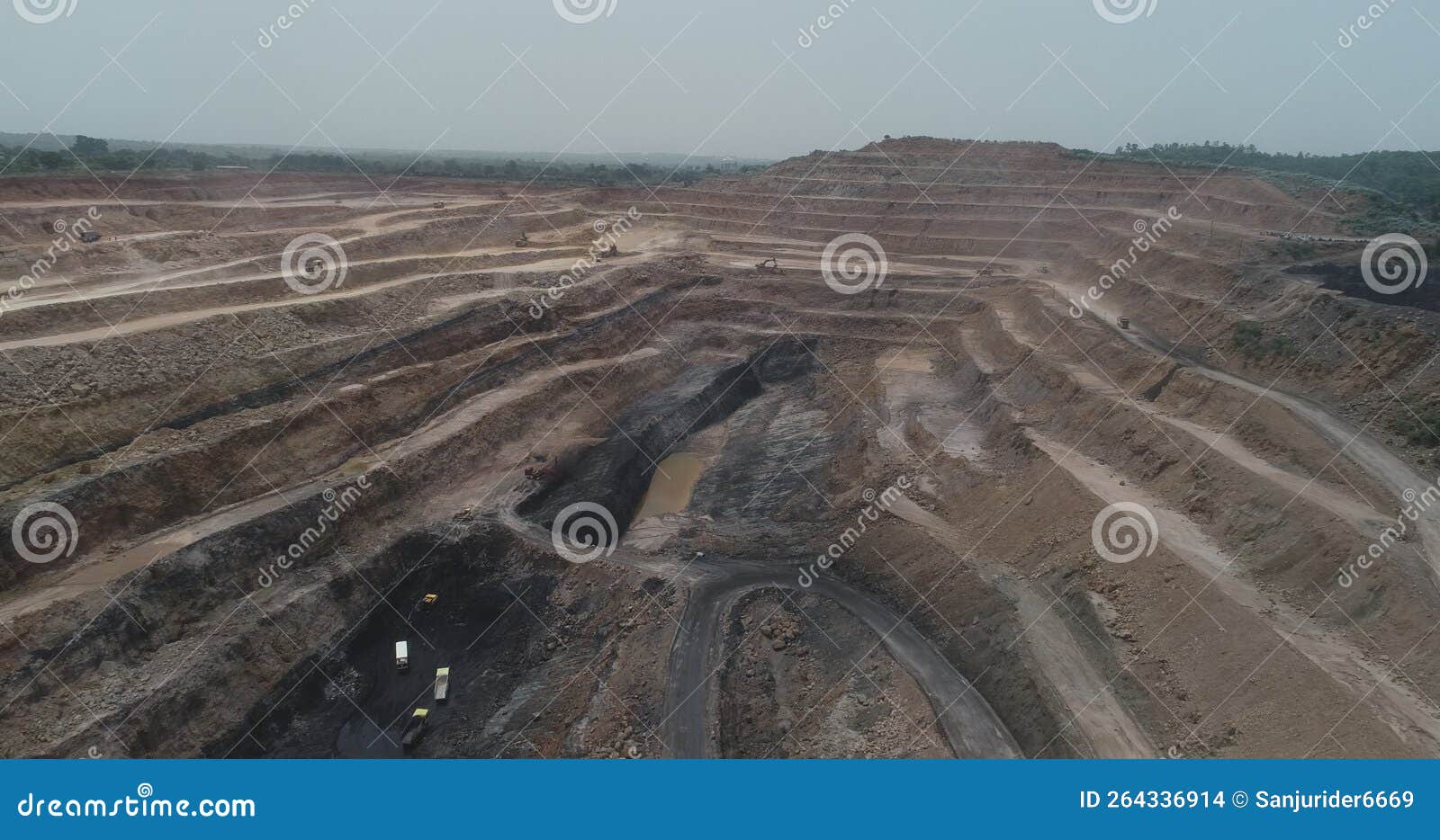 OPEN CAST COAL MINE stock photo. Image of 101media, 0017 - 264336914