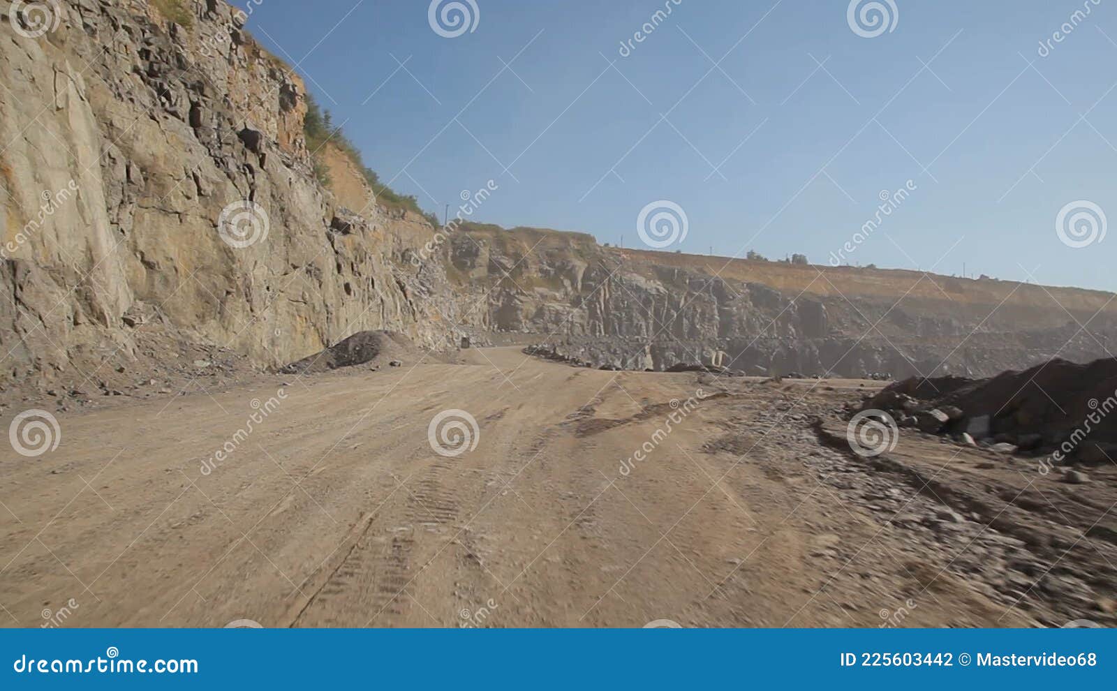 Open Cast Mine. Mining Industry. Stone Quarrying. Quarry for the ...