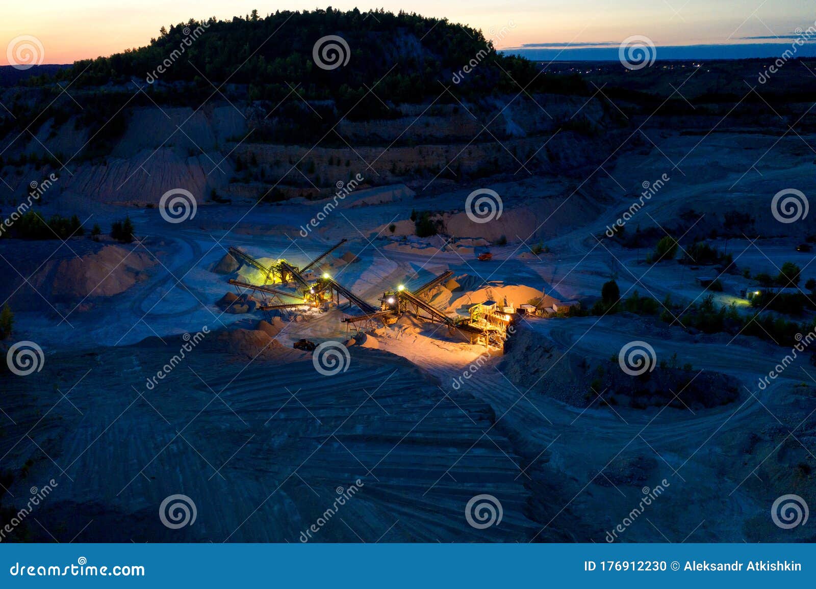 Open cast mine stock photo. Image of concentrating, delft - 176912230