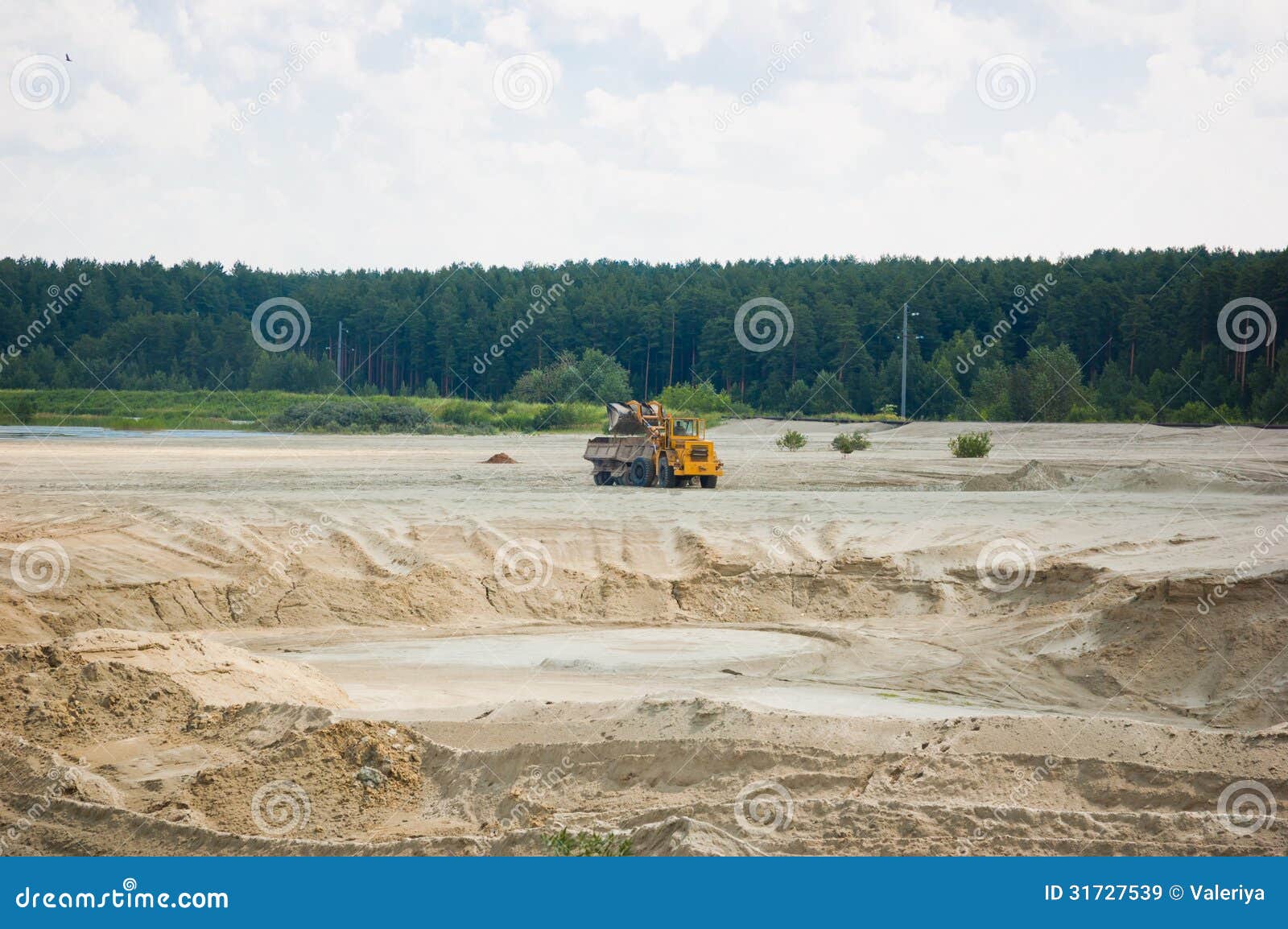 Open cast mine pit. stock image. Image of earth, quarry - 31727539