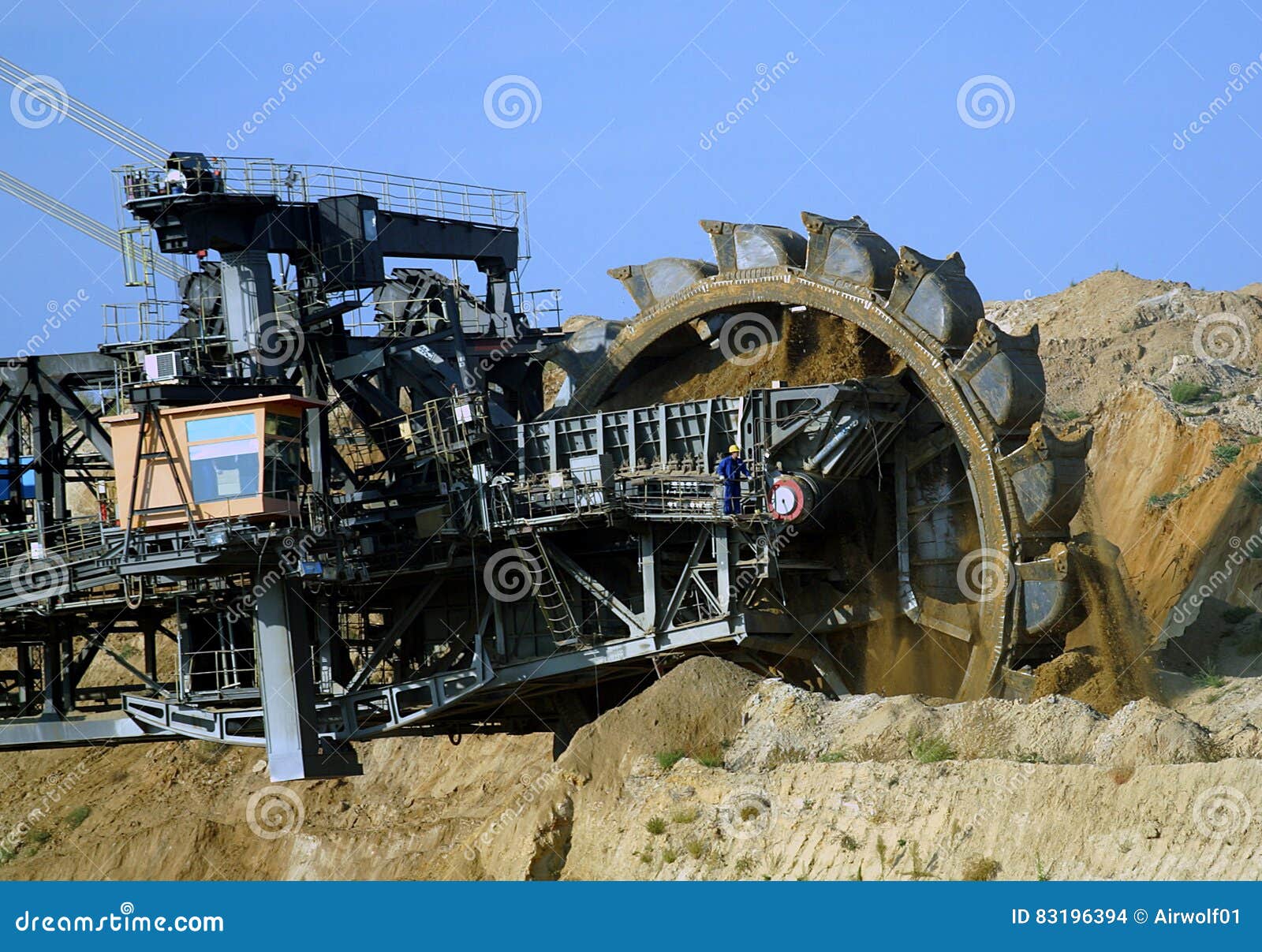 Open cast minig stock photo. Image of open, minig, natur - 83196394