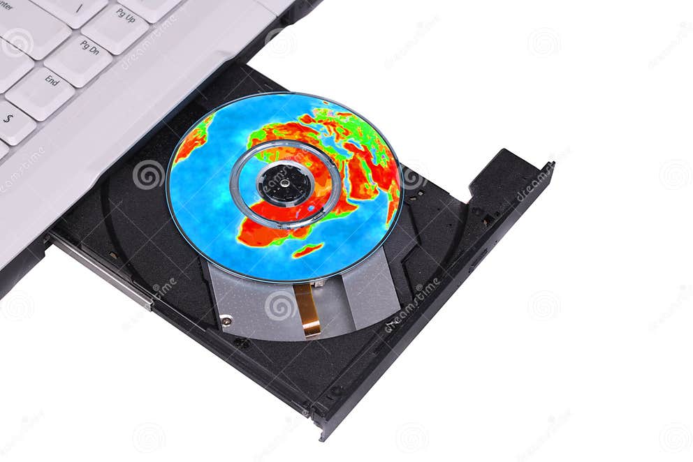 Open CD-driver.Concept stock image. Image of accessibility - 13210705