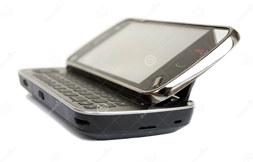 Open cell phone stock photo. Image of product, communications - 12675546