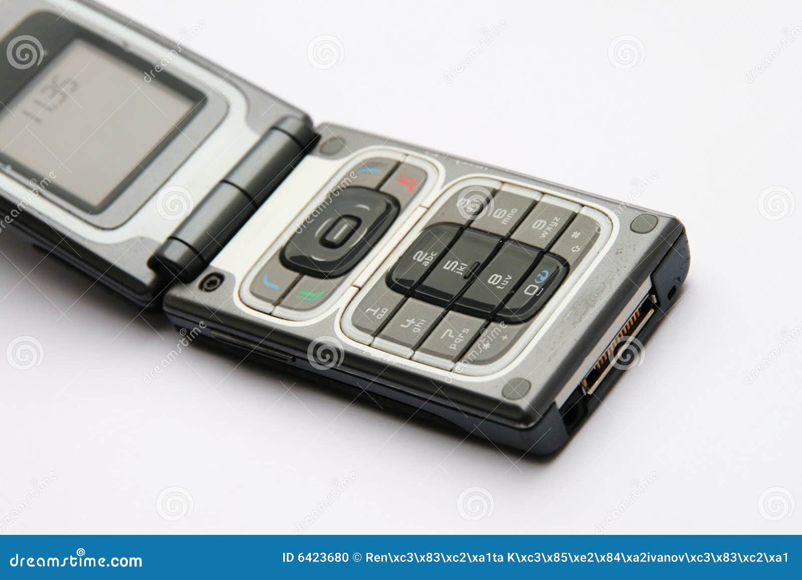 Open Cell Phone Picture. Image: 6423680