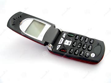 Open Cellular Phone stock image. Image of screen, chat, metals - 10373