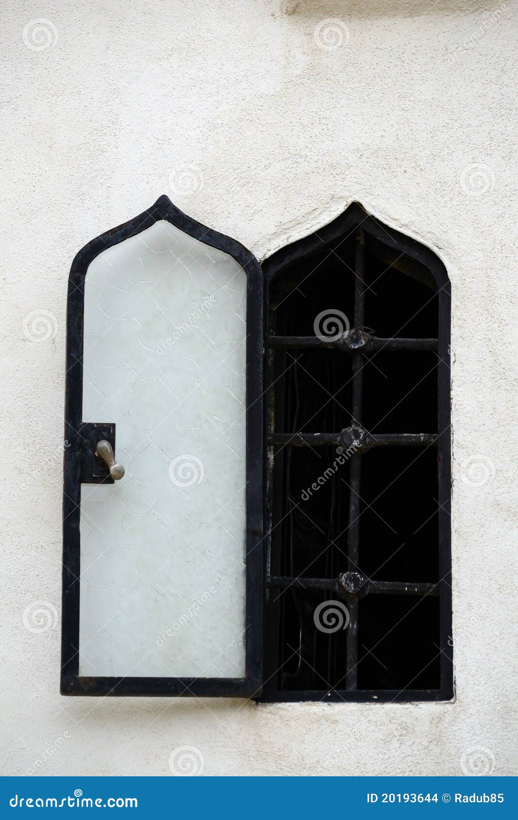 Open Church Window stock photo. Image of dark, arch, holy - 20193644