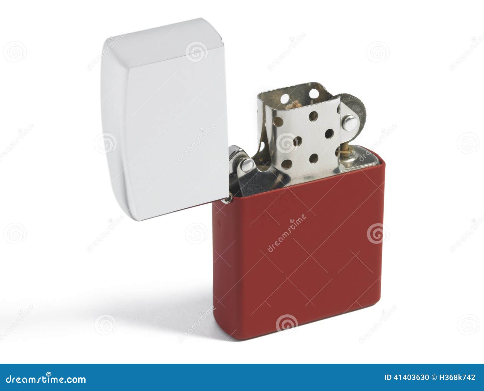 Open Cigarette Lighter Isolated on White Stock Photo - Image of fire ...