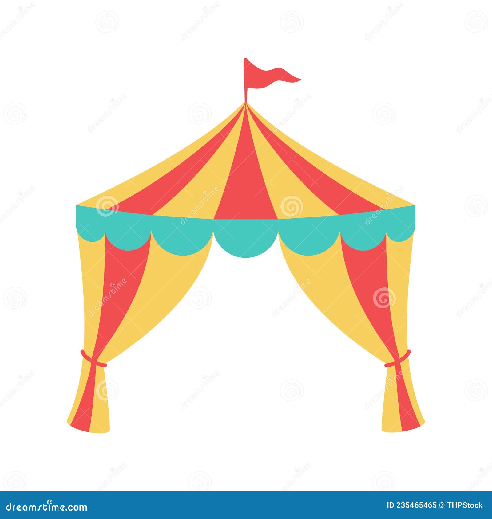 Open Circus Tent