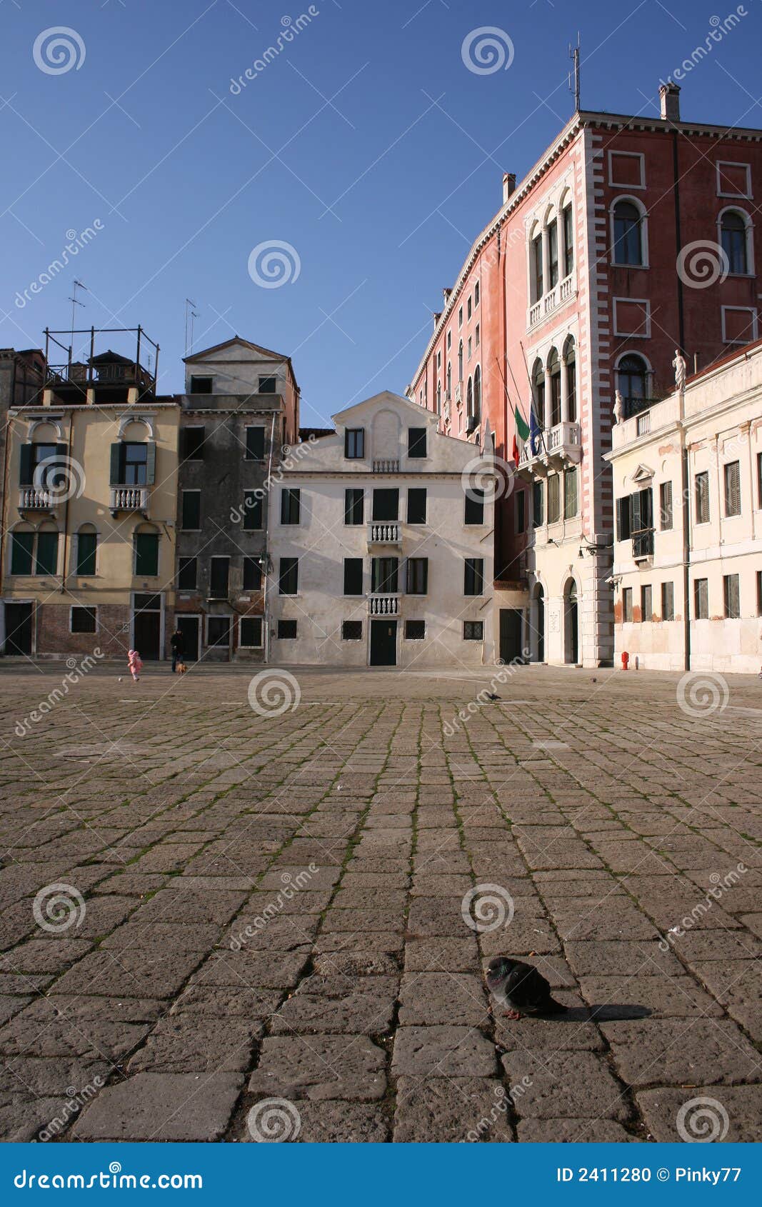 Open city square or plaza stock photo. Image of building - 2411280