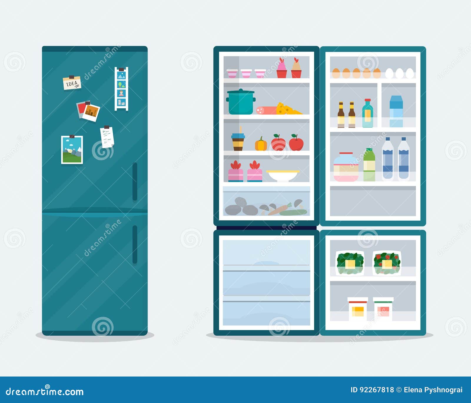 Fridge Cartoons, Illustrations & Vector Stock Images - 48054 Pictures ...
