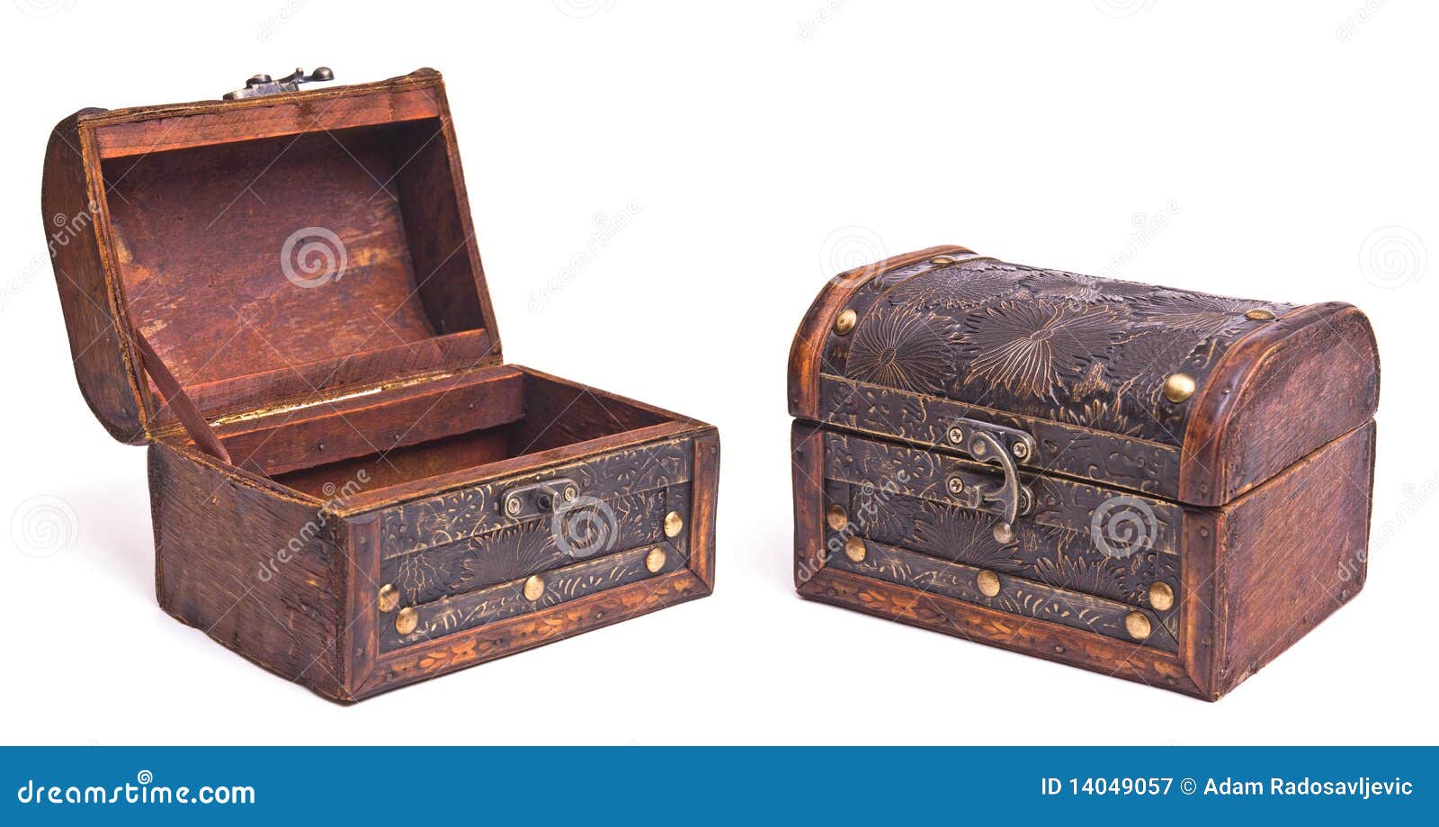 Open and Close Old Box stock image. Image of open, package - 14049057