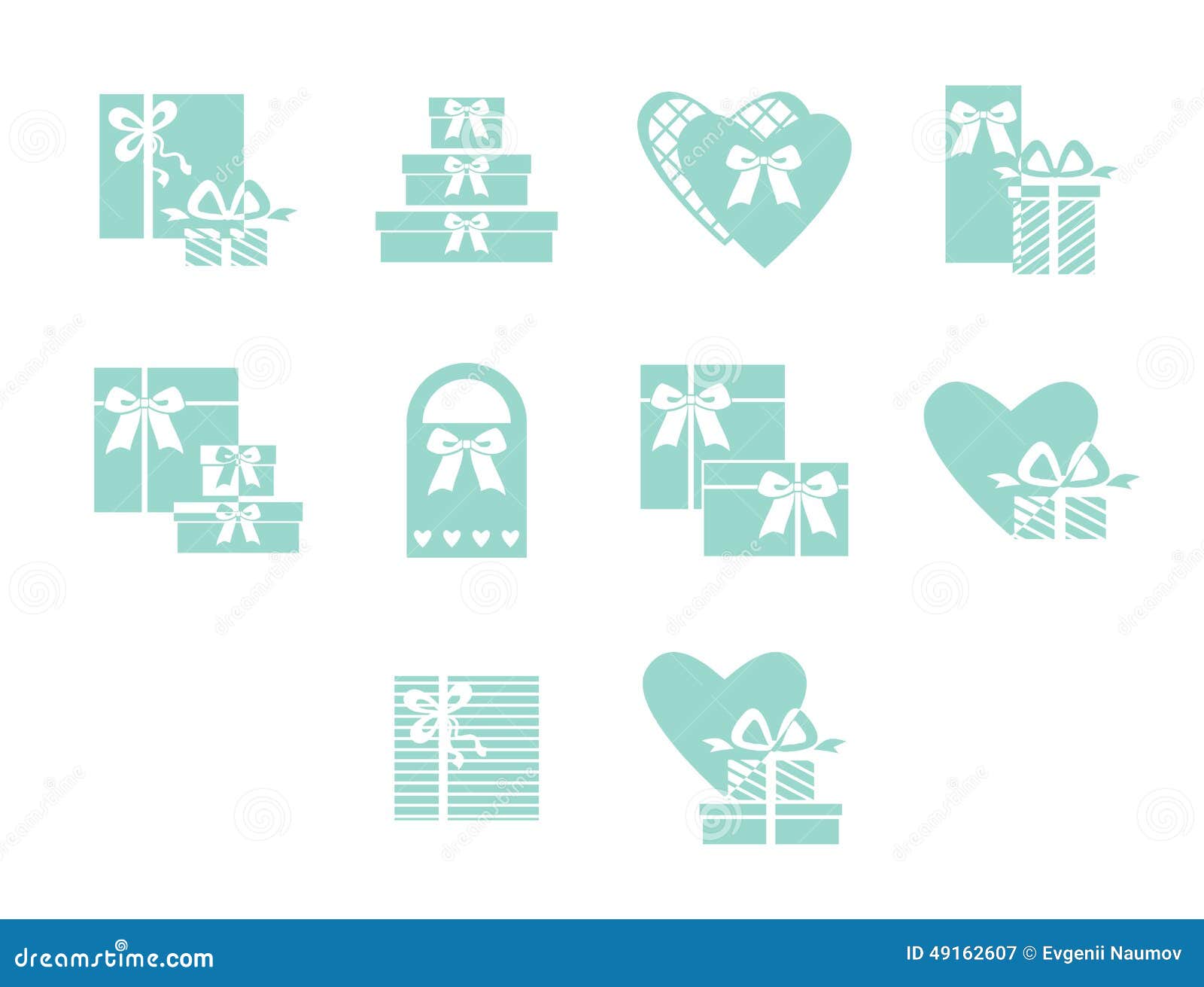 Open and closed box icons stock vector. Illustration of heart - 49162607