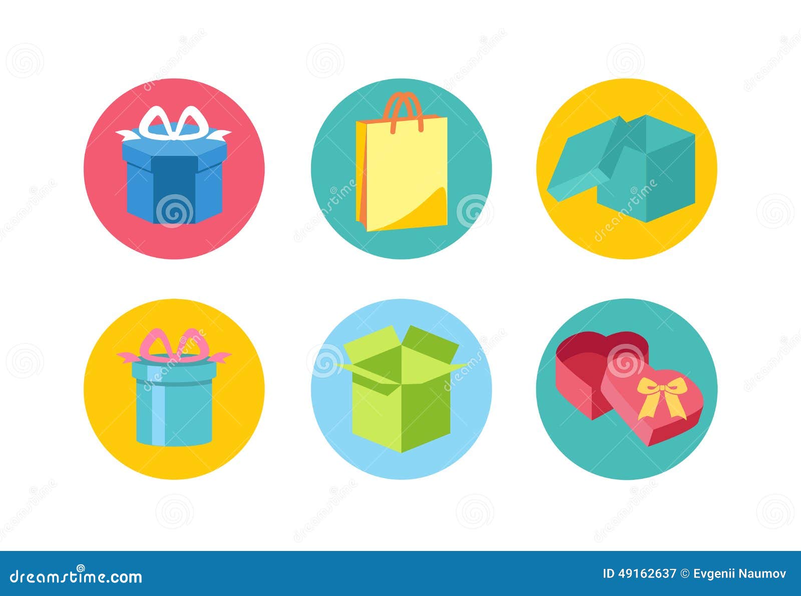 Open and closed box icons stock vector. Illustration of wedding - 49162637