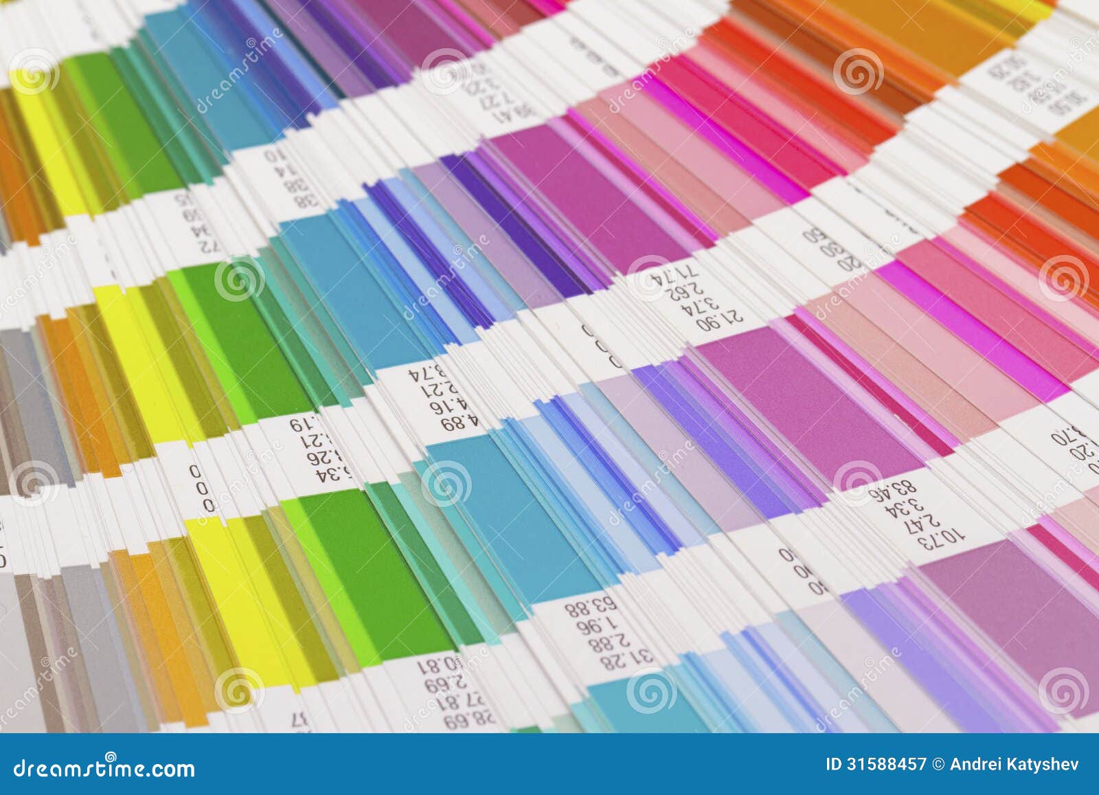 Open color guide stock image. Image of closeup, guide - 31588457