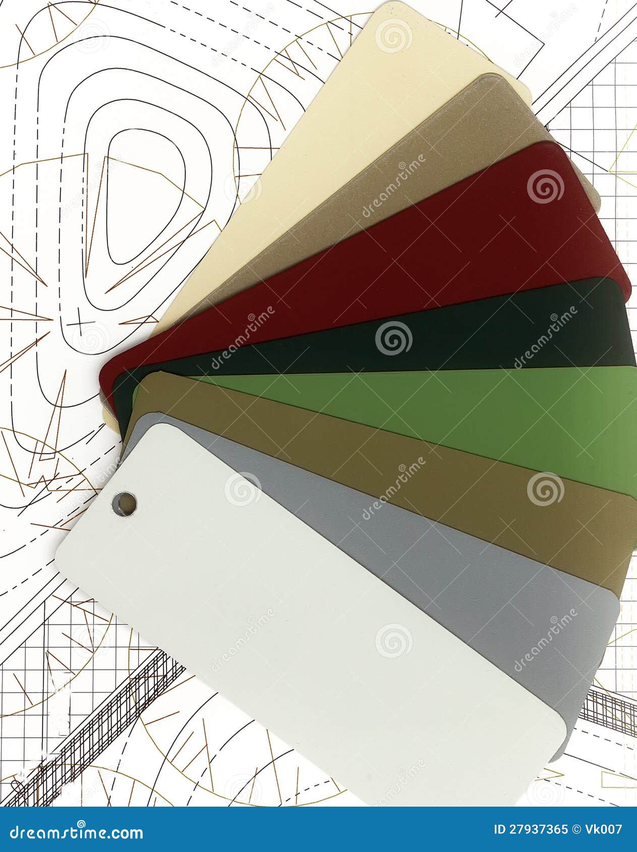 Open color palette. stock image. Image of plan, pattern - 27937365