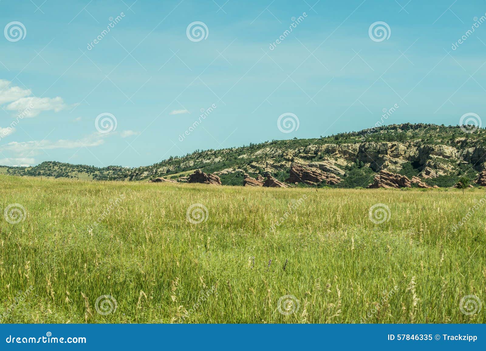 Open Colorado Range stock image. Image of rocks, park - 57846335