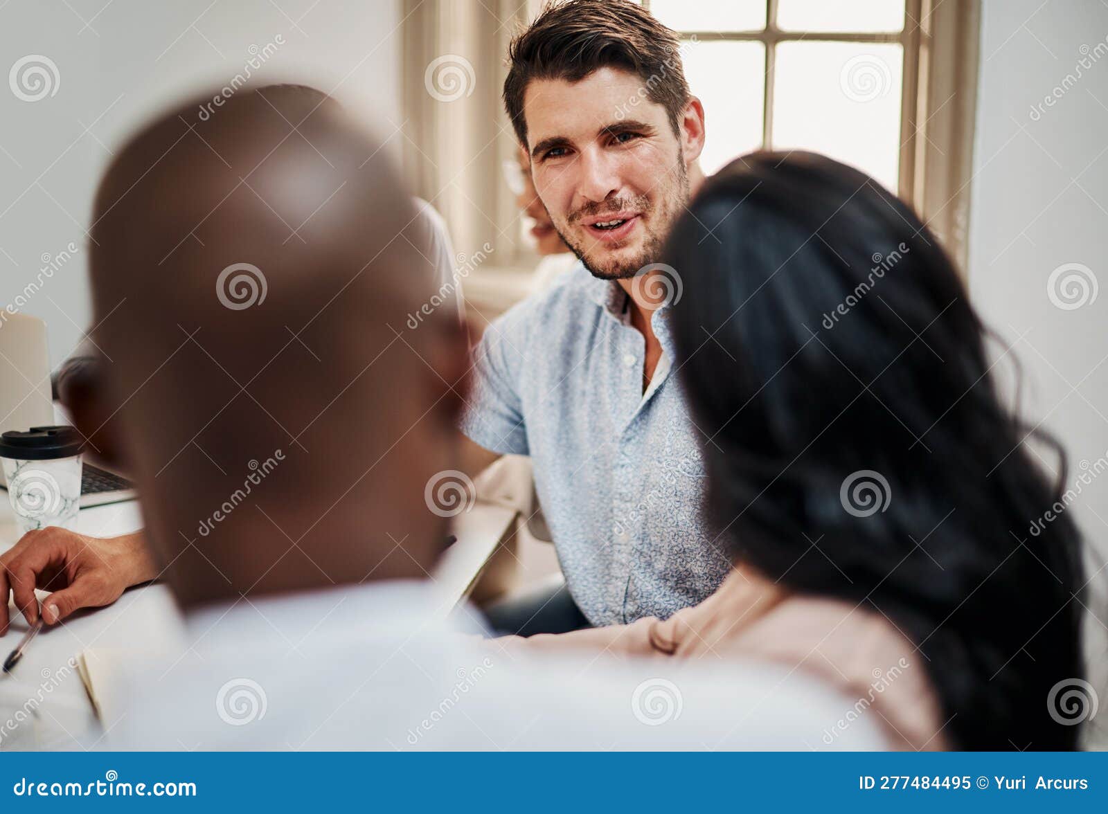 Open Communication Makes an Effective Collaboration. a Group of ...