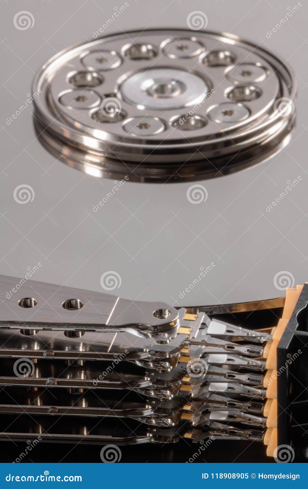 Computer hard disk drive stock image. Image of record - 118908905