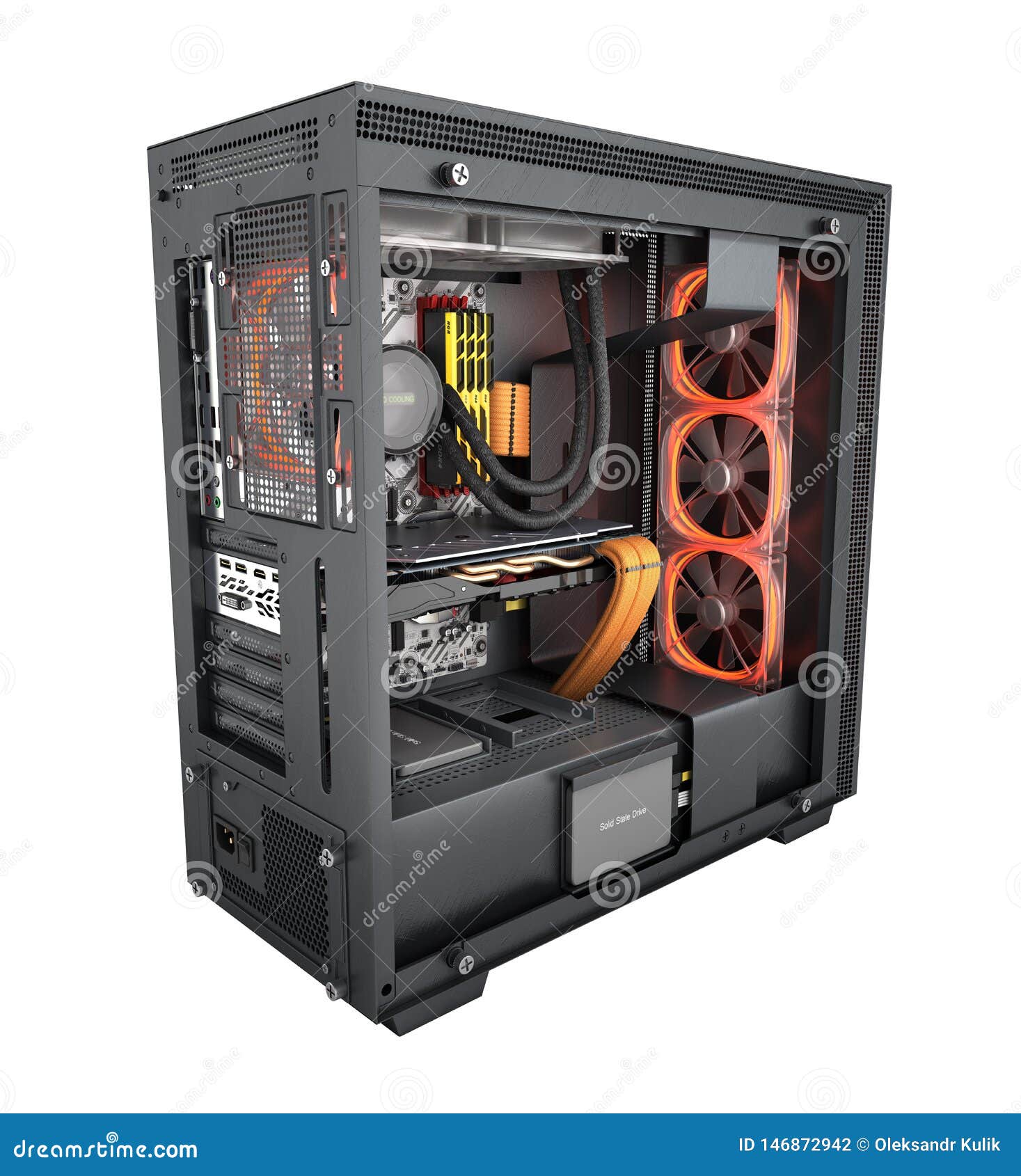 Open Computer Hard Disk Drive Royalty-Free Stock Photo | CartoonDealer ...