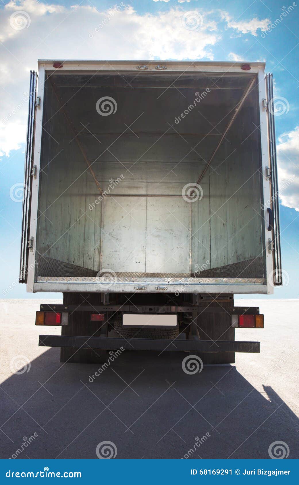 Open container of truck stock image. Image of retail - 68169291
