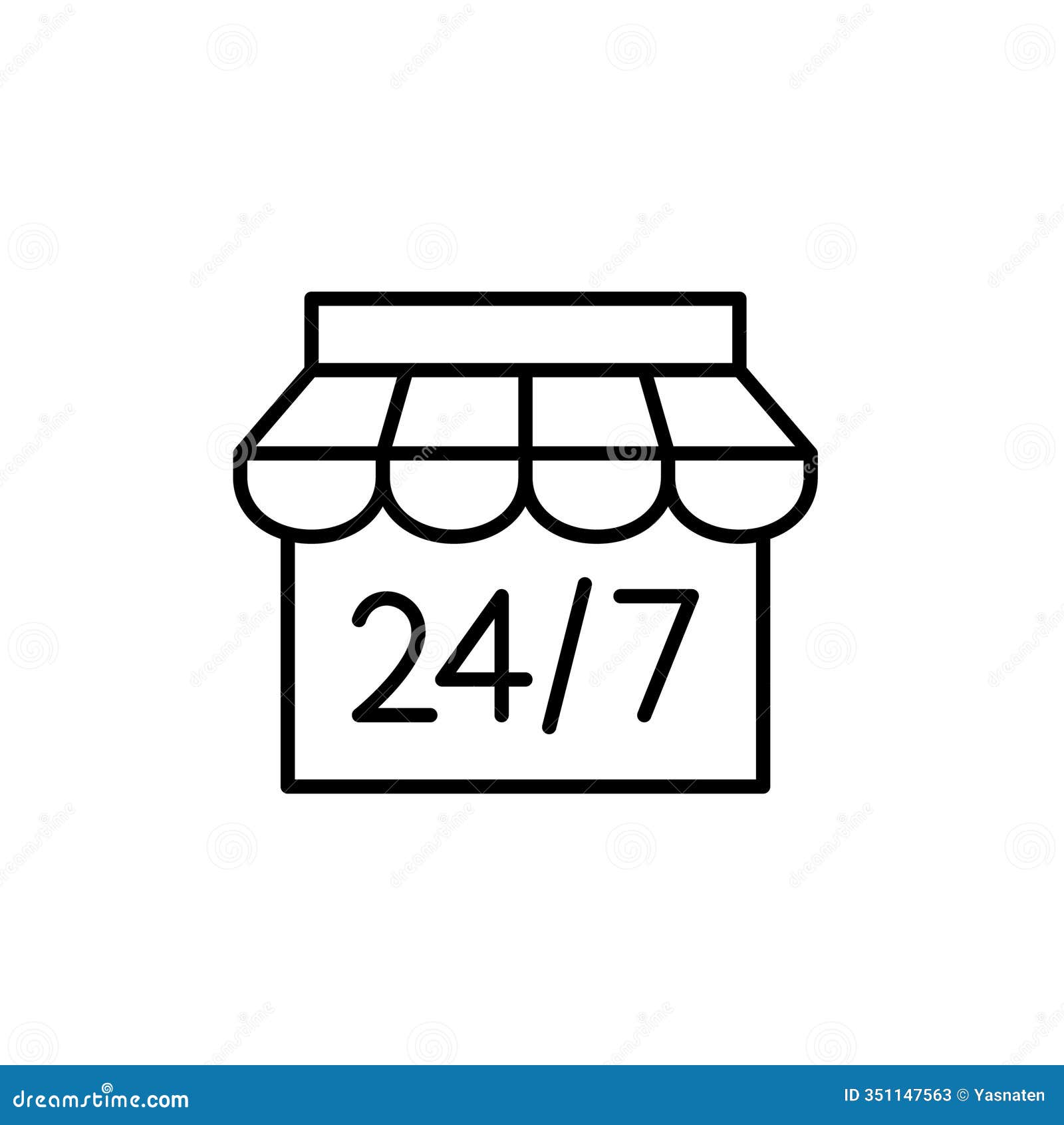 Always Open Convenience Store with 24 7 Working Hours. on Demand ...