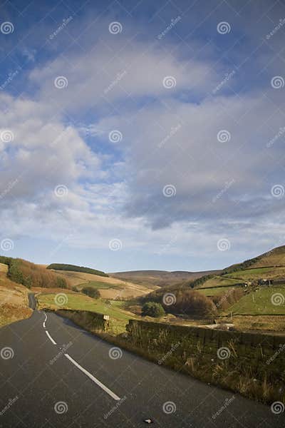 Open country road stock image. Image of road, indian, blue - 4554035