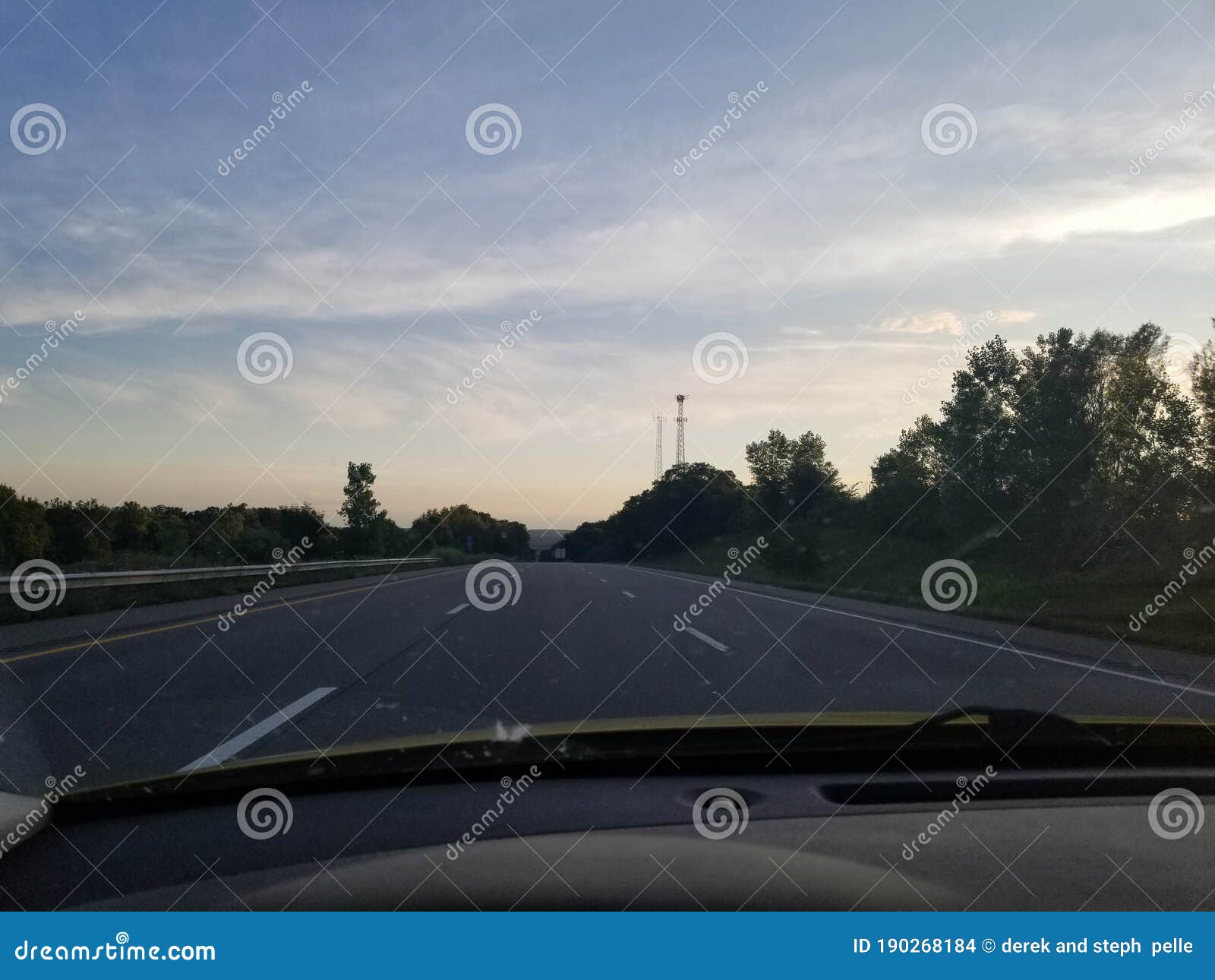Open Country Road Highway I71 Stock Photo - Image of highway, road ...
