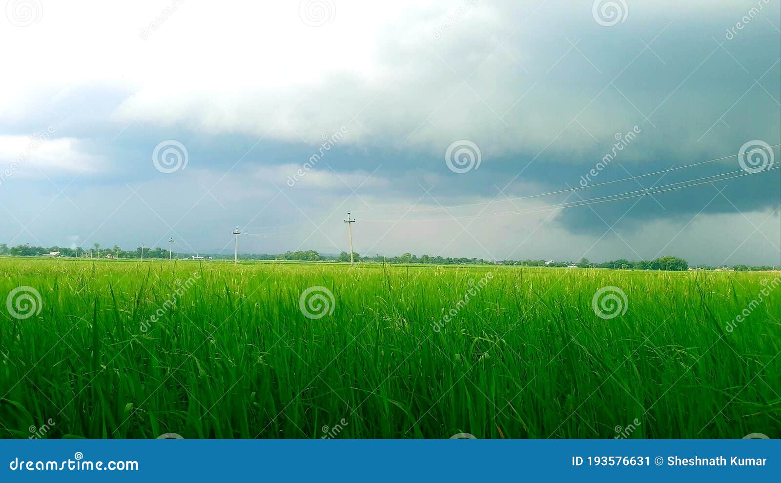 Open Country Scenery Background Image Stock Image - Image of open ...