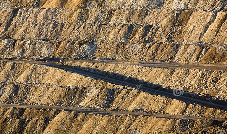 Open Cut Mining stock image. Image of mining, background - 15246209