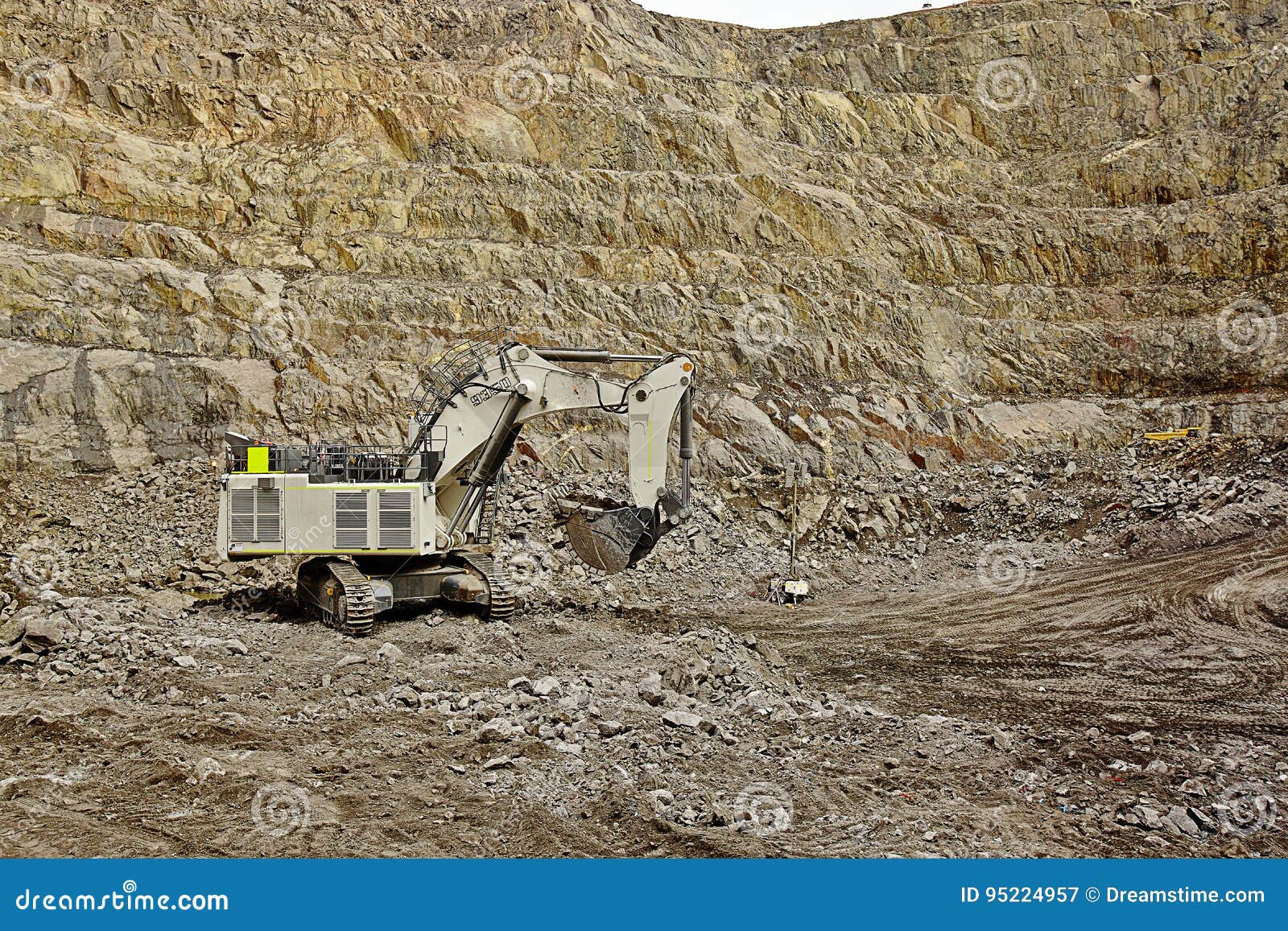 Open Cut mining equipment stock image. Image of equipment - 95224957