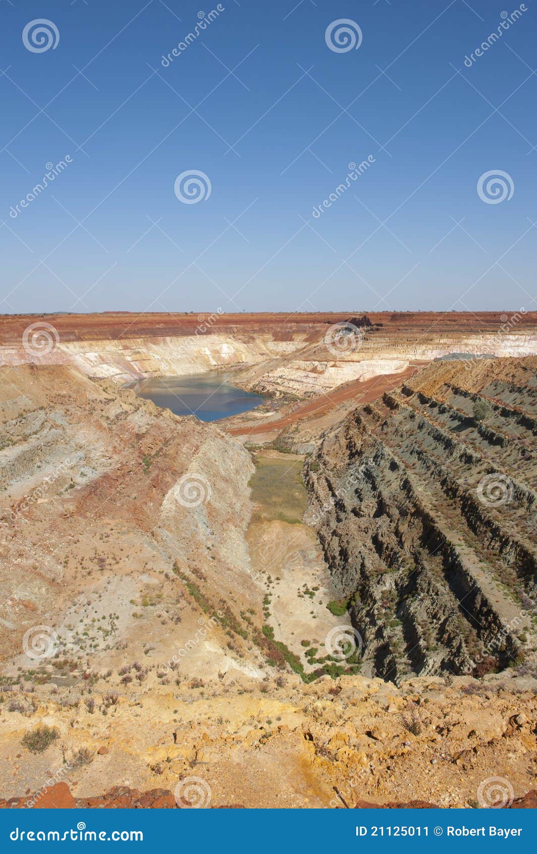 Open Cut Mining Pit Australia Stock Image - Image of earth, gold: 21125011