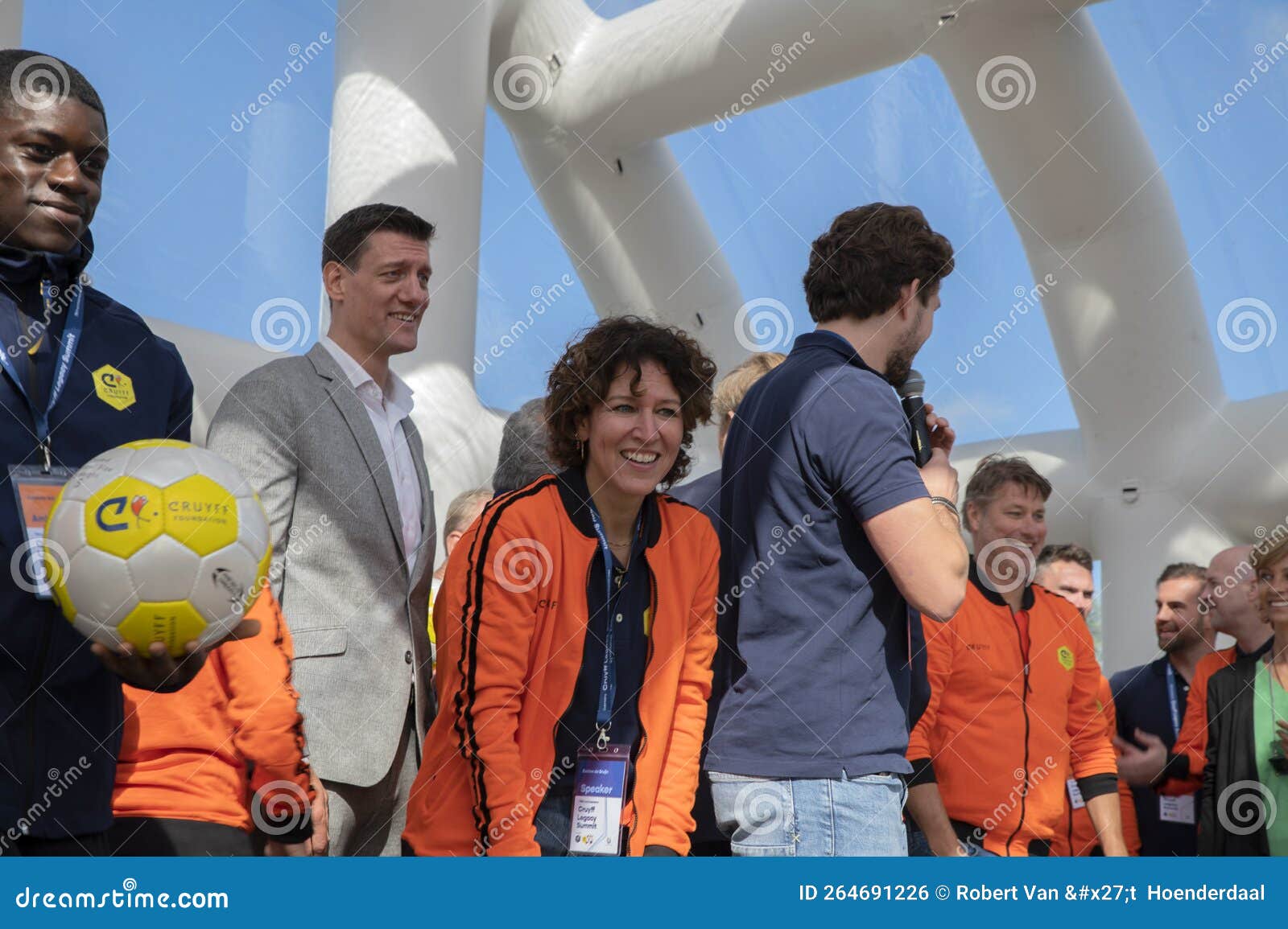 Open Day at the Johan Cruijff Foundation at Amsterdam the Netherlands ...