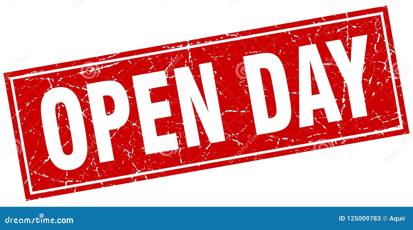 Open day stamp stock vector. Illustration of texture - 125009783