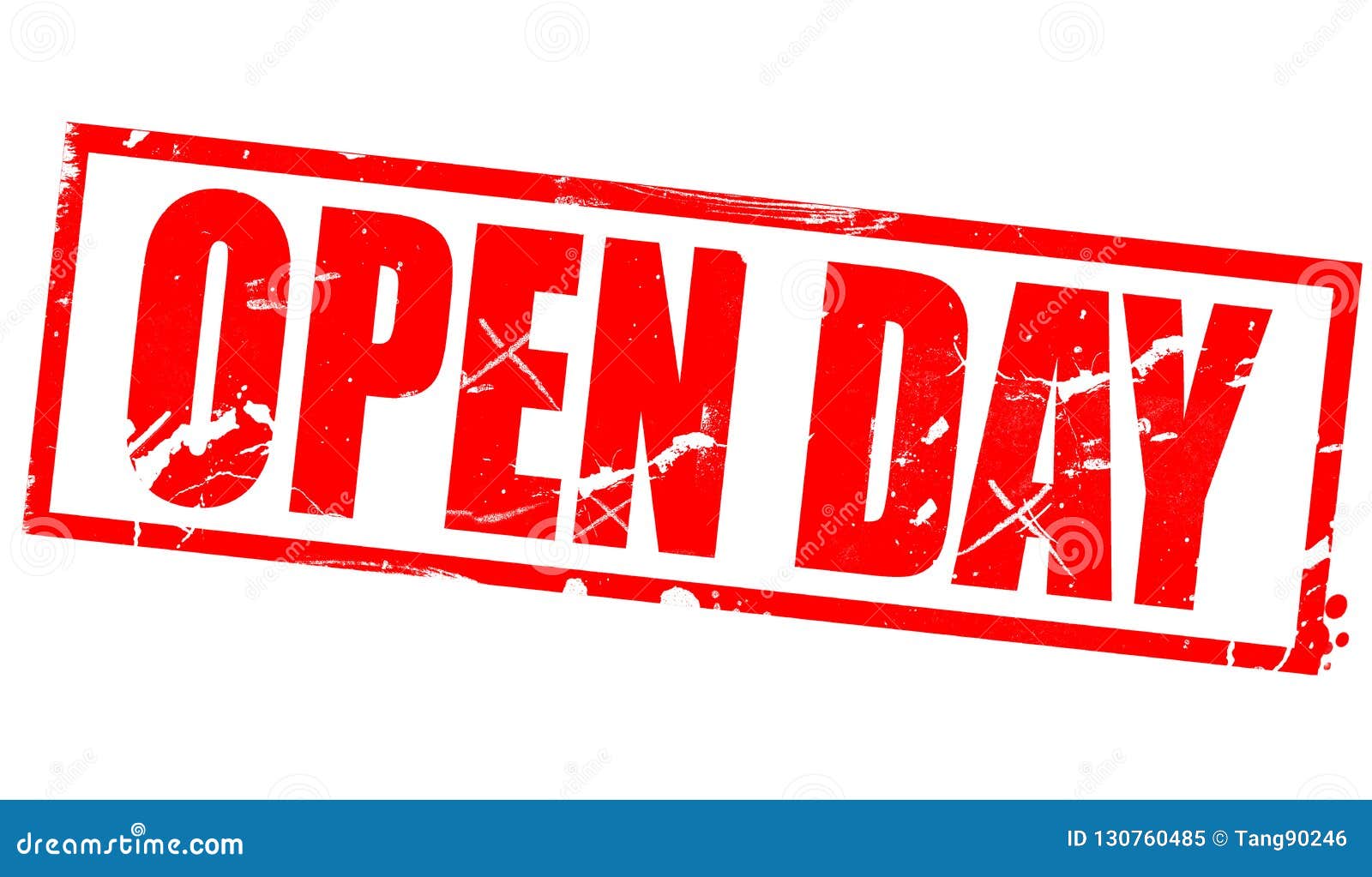 Open day in red frame stock illustration. Illustration of open - 130760485