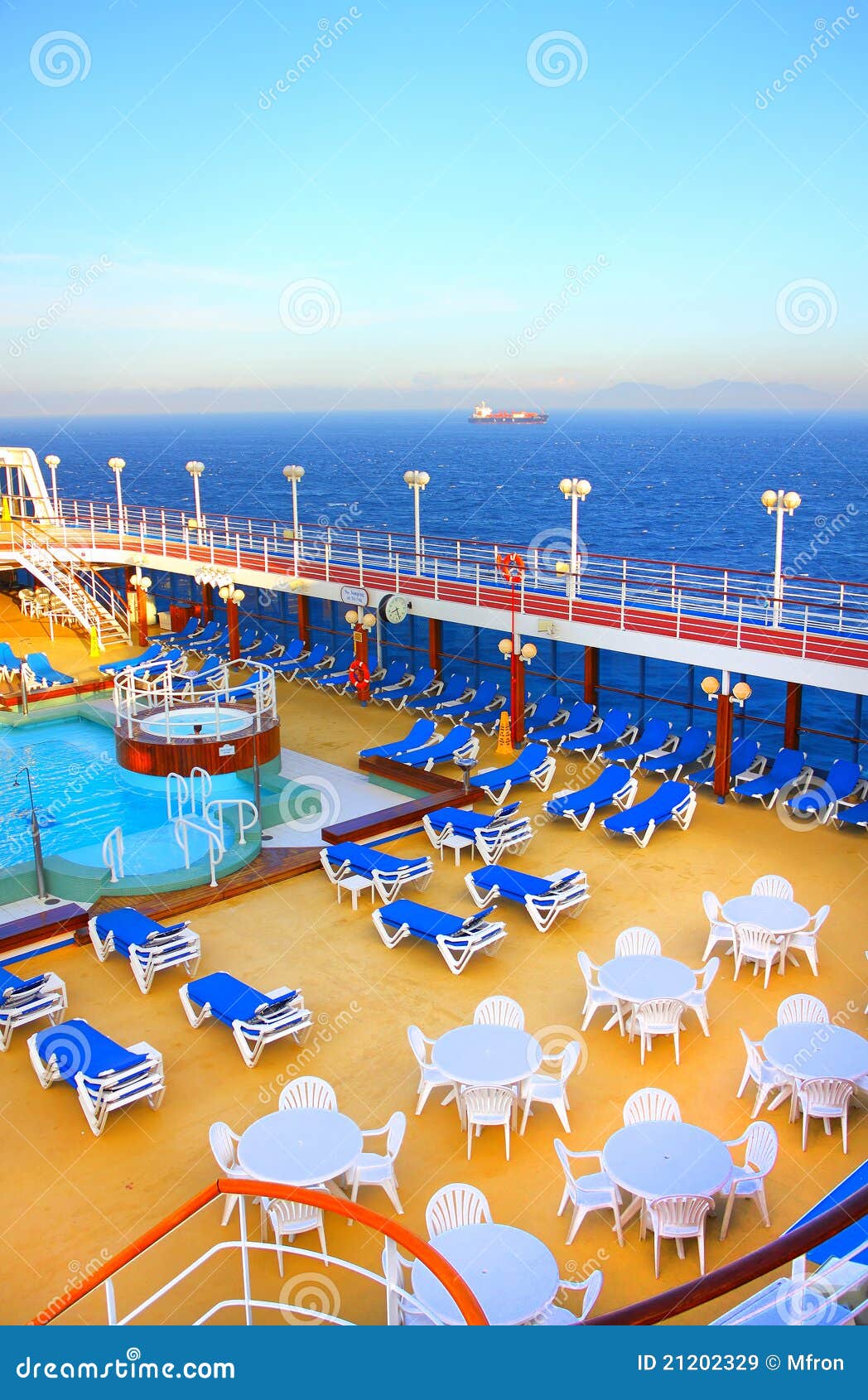 Open deck stock image. Image of horizon, outdoors, holiday - 21202329