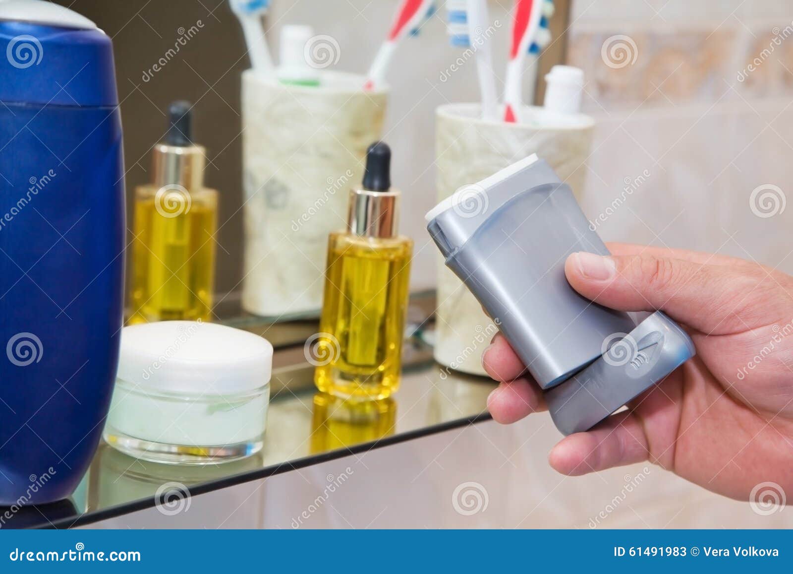Open Deodorant Antiperspirant Stock Image - Image of bathroom, house ...